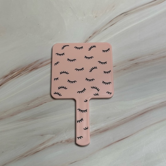 Accessories | Mini Pink Hand Mirror | Poshmark